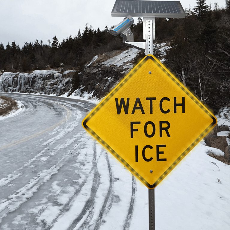 Ice Warning System - National Barricade And Sign